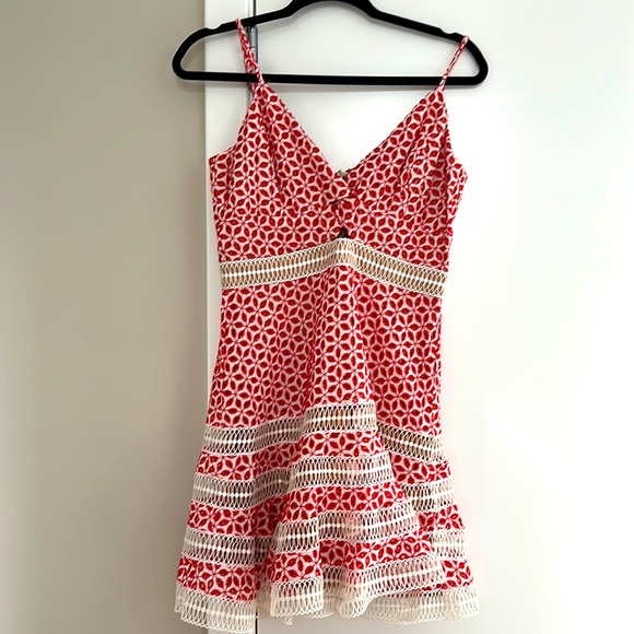 Bardot | Dresses | Bardot Red Mini Dress | Poshmark